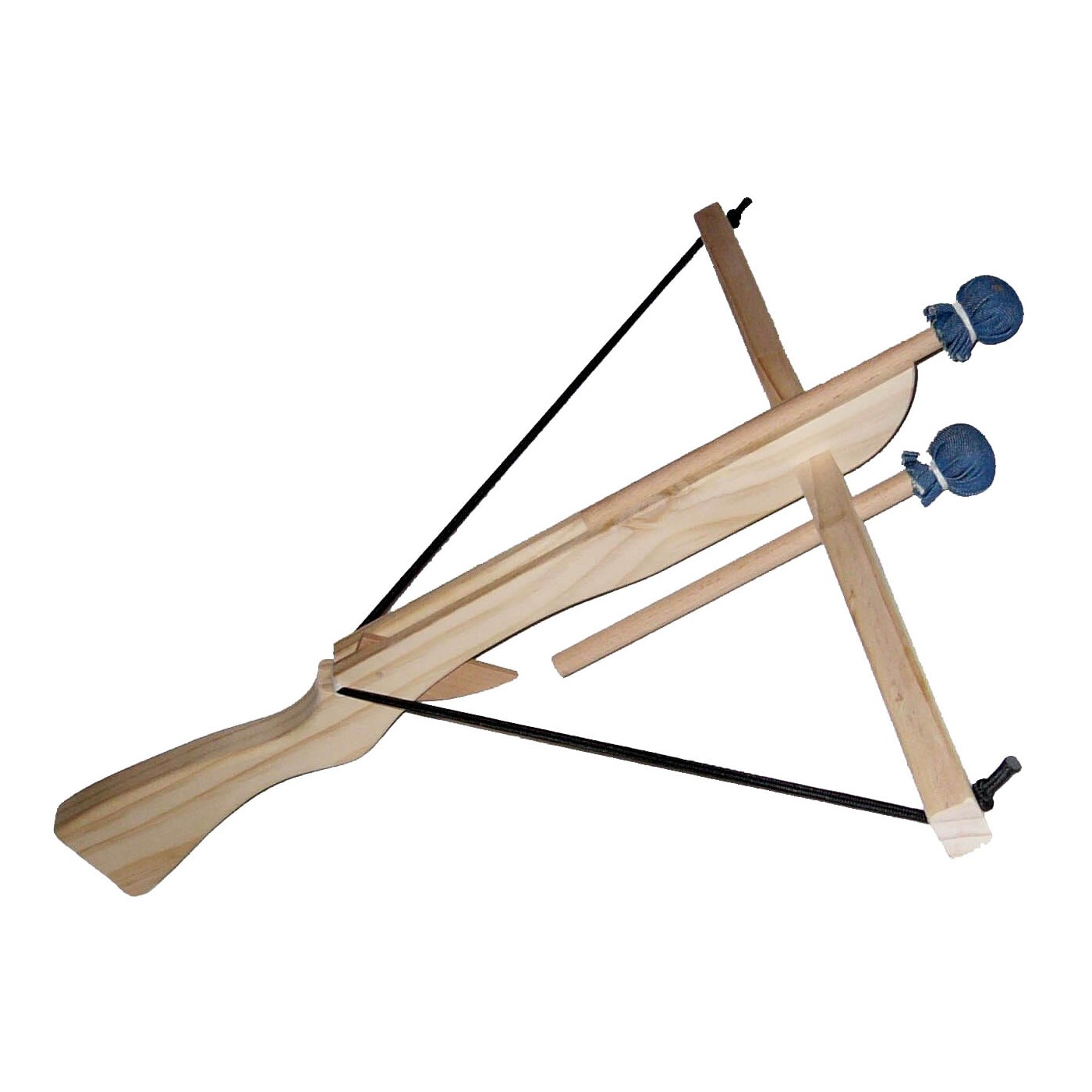 Armbrust 54x40 cm aus Holz inklusive 2 gepolsterte Pfeile von ...